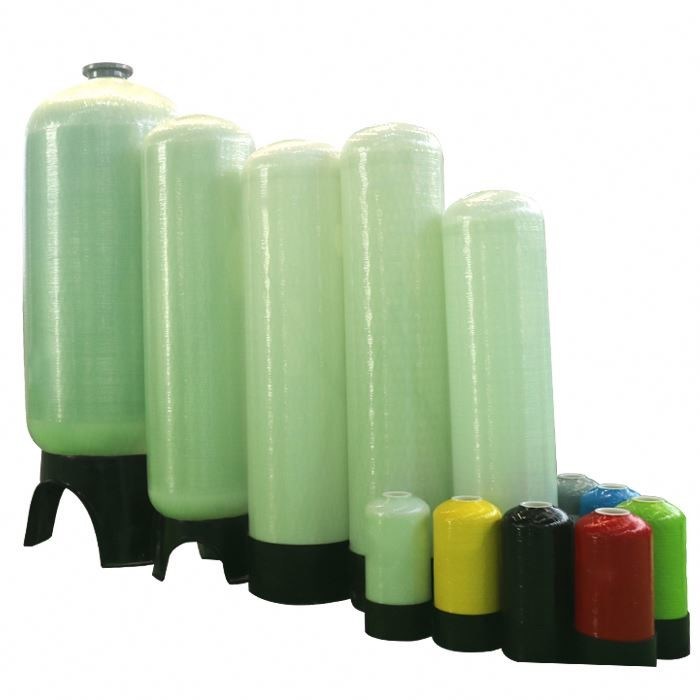 Industrial Sand Filter Composite Pressure Vessel , Fiberglass Pressure Tank